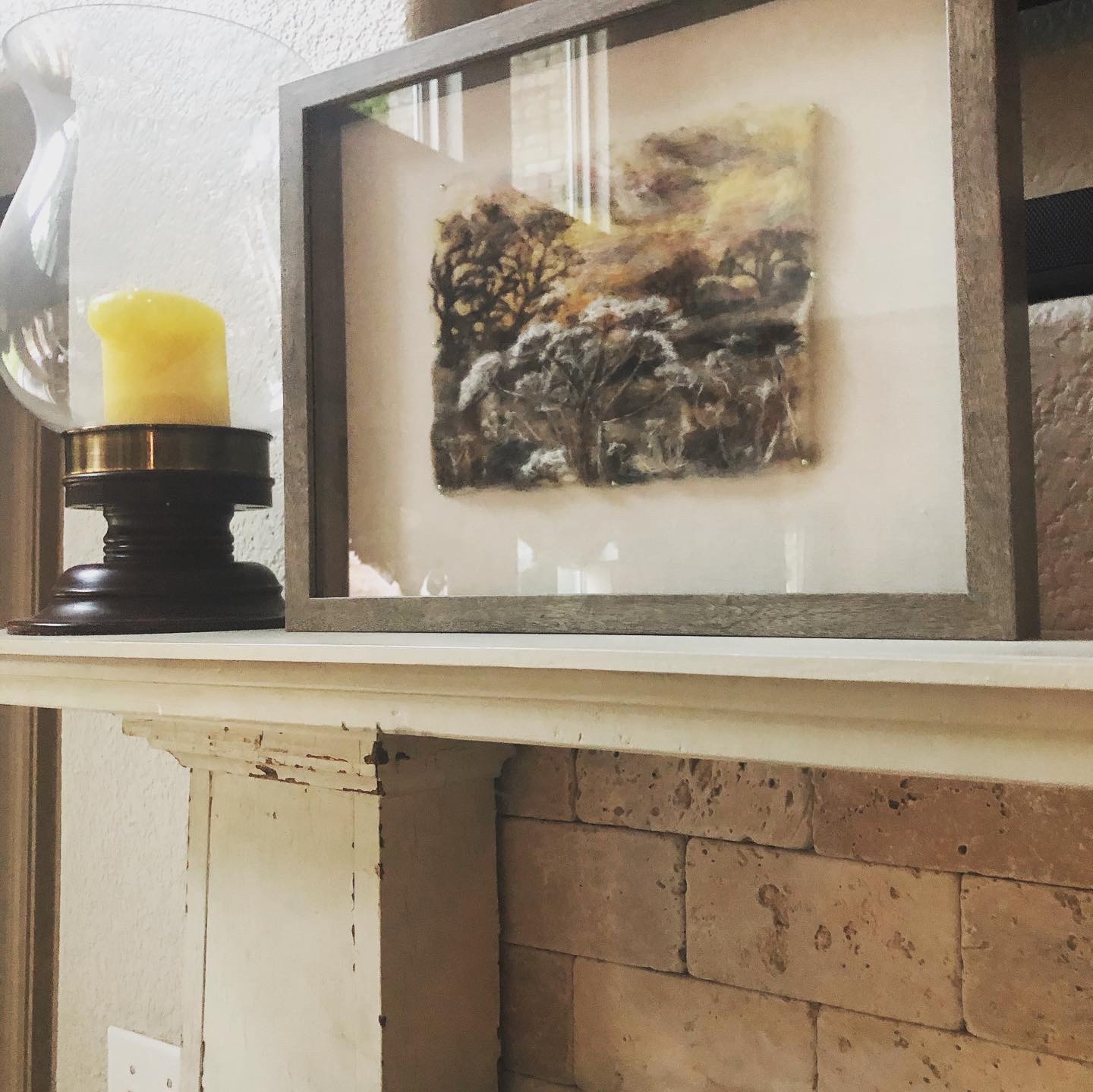 NEEDLE FELT | Amber Block Fine Art